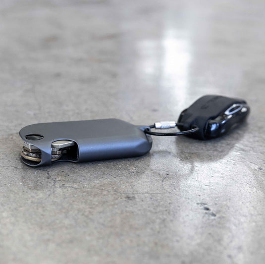 MagBak KeyTag | Minimalist Aluminum Key Holder | AirTag Compatible