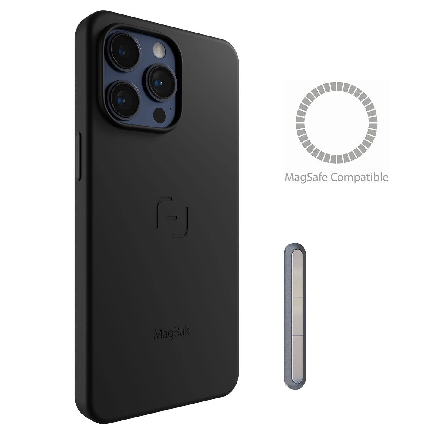 MagBak Magnetic Phone Case for iPhone 15 Series | Slim | MagSafe Charging