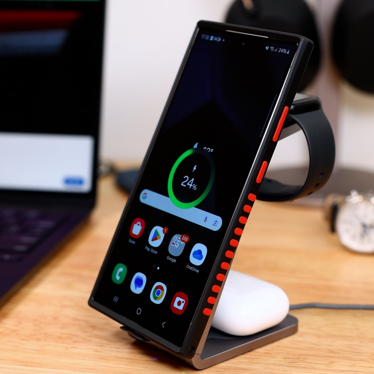 2X faster charging. 3 in 1 Wireless Charger for your Phone, Watch, and ...